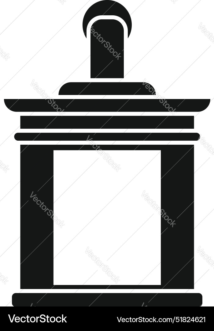 Ancient history museum exhibit showing artifacts Vector Image