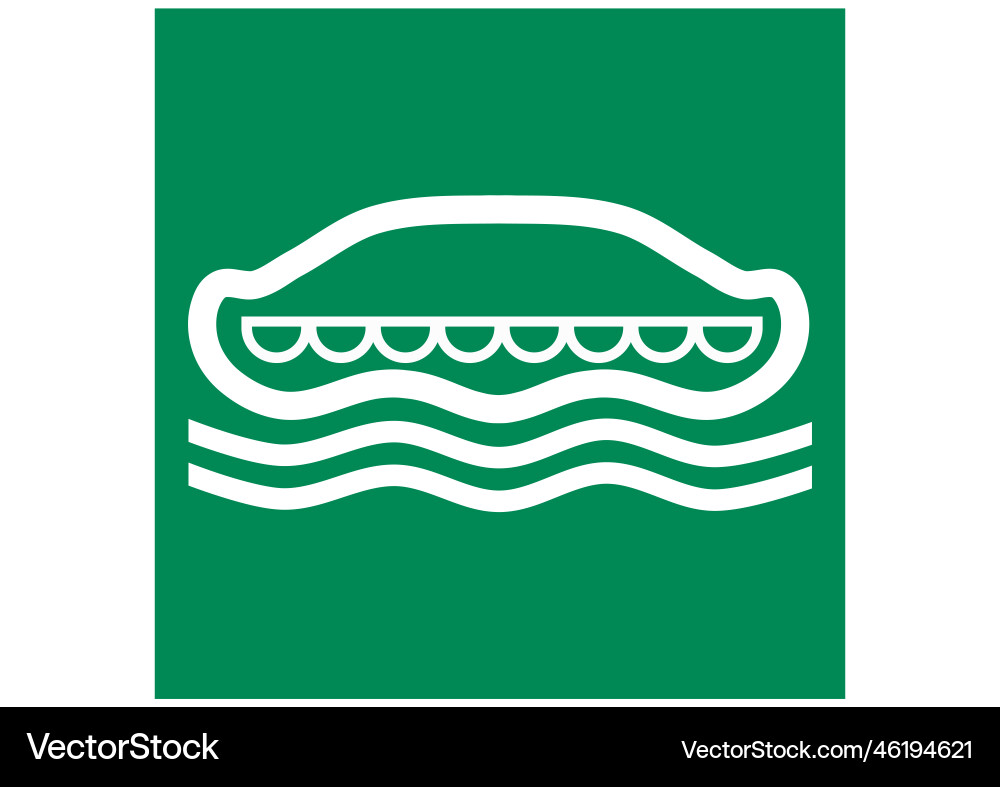 Lifeboat Royalty Free Vector Image - VectorStock