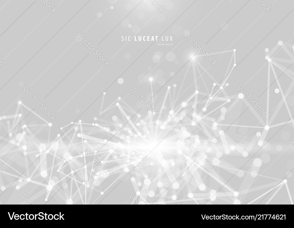 Molecular background Royalty Free Vector Image
