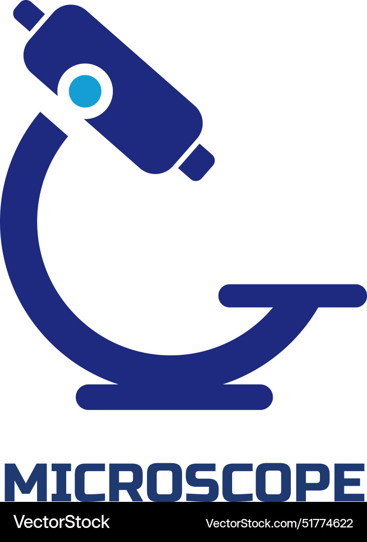 Microscope icon Royalty Free Vector Image - VectorStock