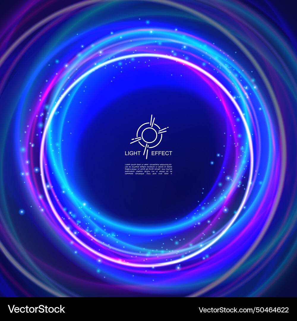 Realistic light shiny template Royalty Free Vector Image