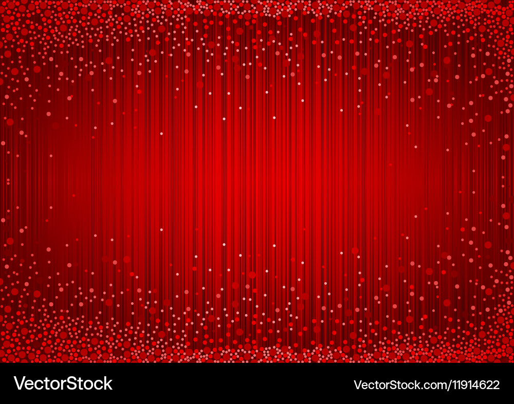 Red Glitter Curtain Backdrop – Royalty-Free Vector | VectorStock