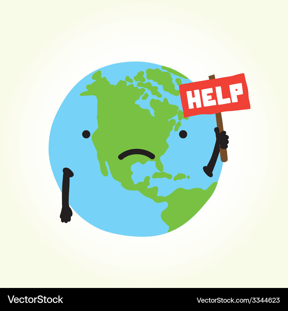 Poster Sad Earth Vector Images (over 230)