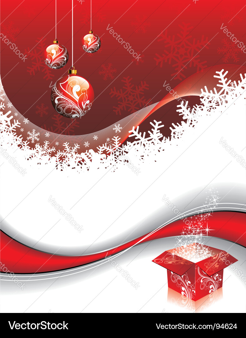Christmas background Royalty Free Vector Image
