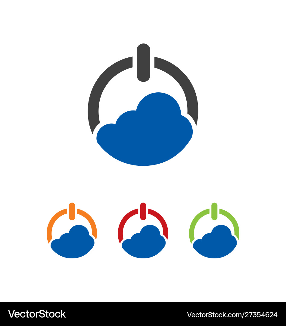 Cloud and power (27354624) – Free Vector | VectorStock