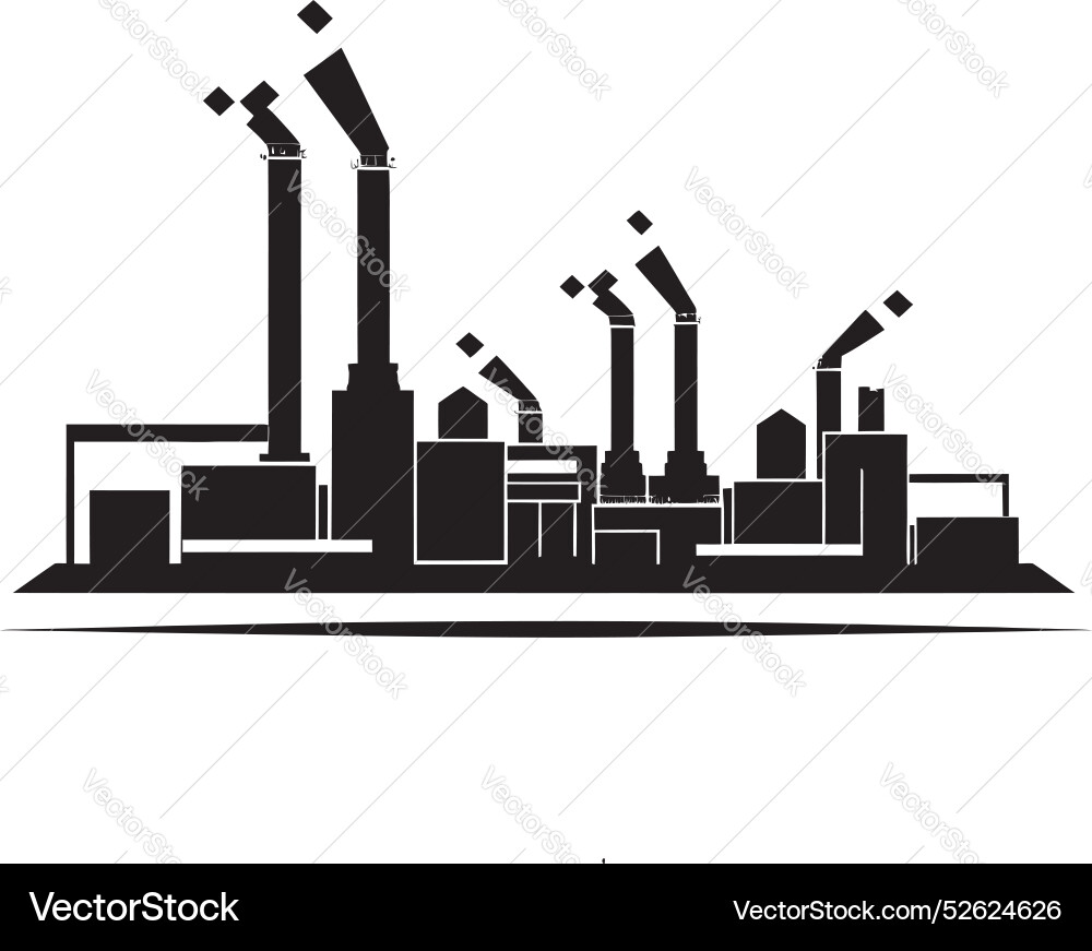 Chemical cloudscape logo and design elements Vector Image