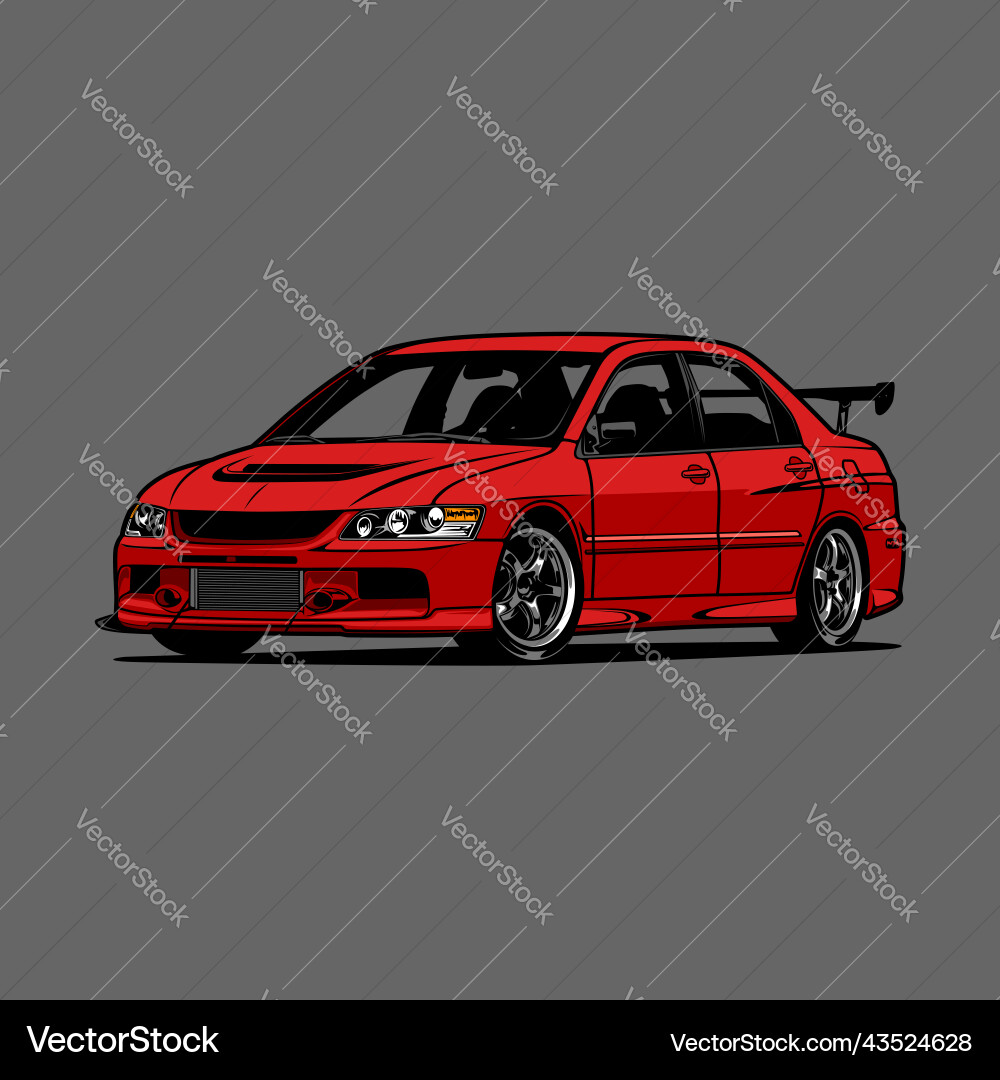 Cartoon car Royalty Free Vector Image - VectorStock