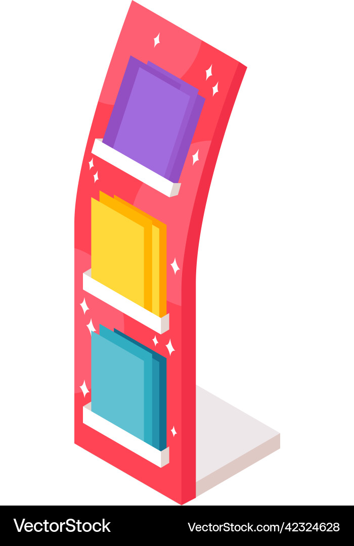 Expo stand icon Royalty Free Vector Image - VectorStock