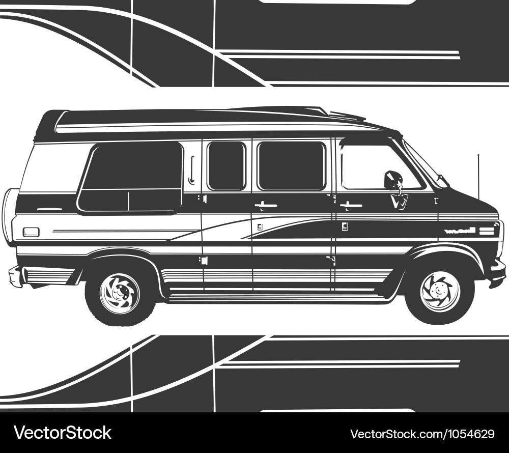 Van Royalty Free Vector Image - VectorStock