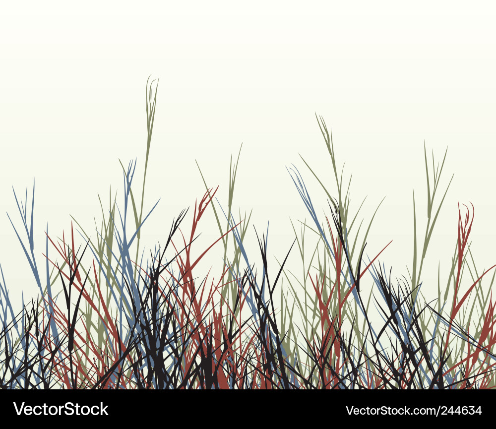 Rough grass Royalty Free Vector Image - VectorStock