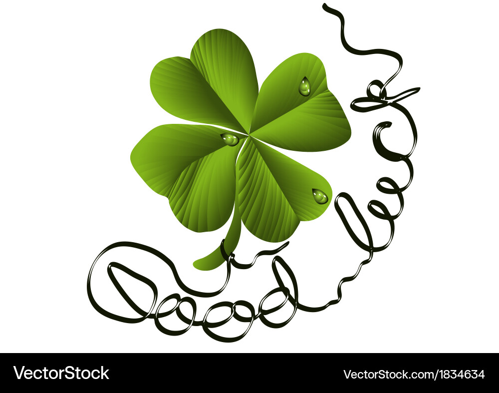 Shamrock Royalty Free Vector Image - VectorStock