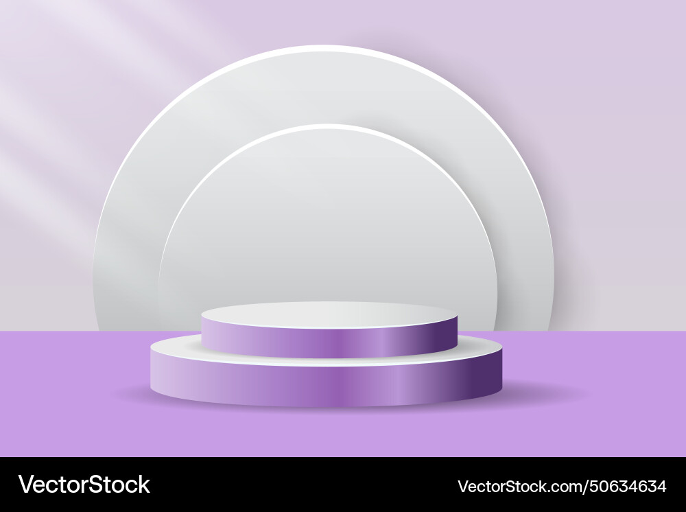 Simple podium background Royalty Free Vector Image