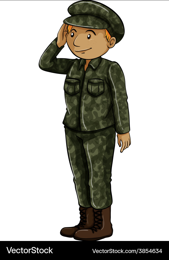 Soldier Royalty Free Vector Image - VectorStock