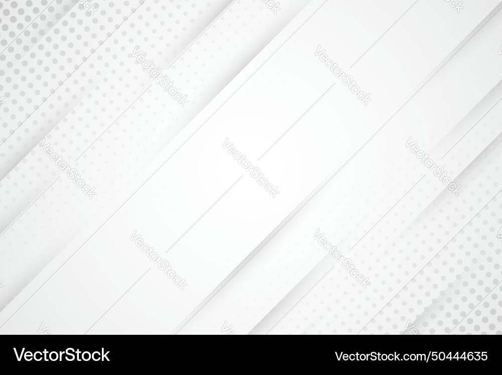Abstract gradient white monochrome background Vector Image