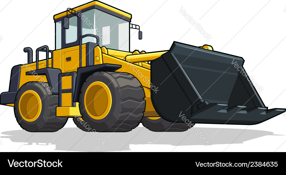 Bulldozer Royalty Free Vector Image - VectorStock