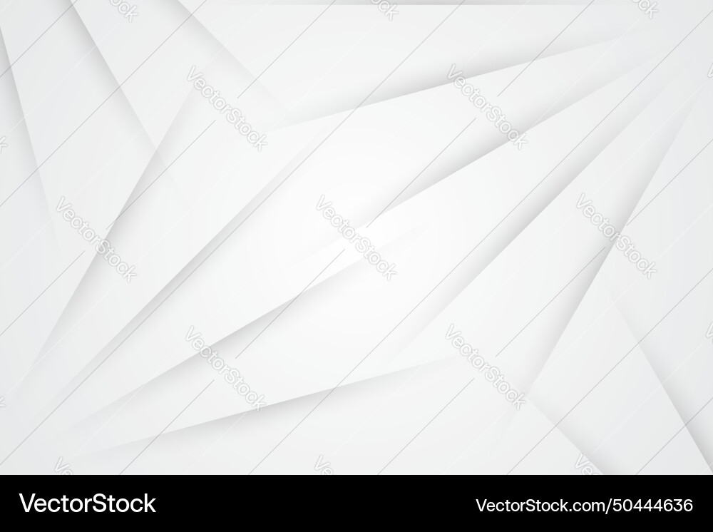 Abstract gradient white monochrome background Vector Image