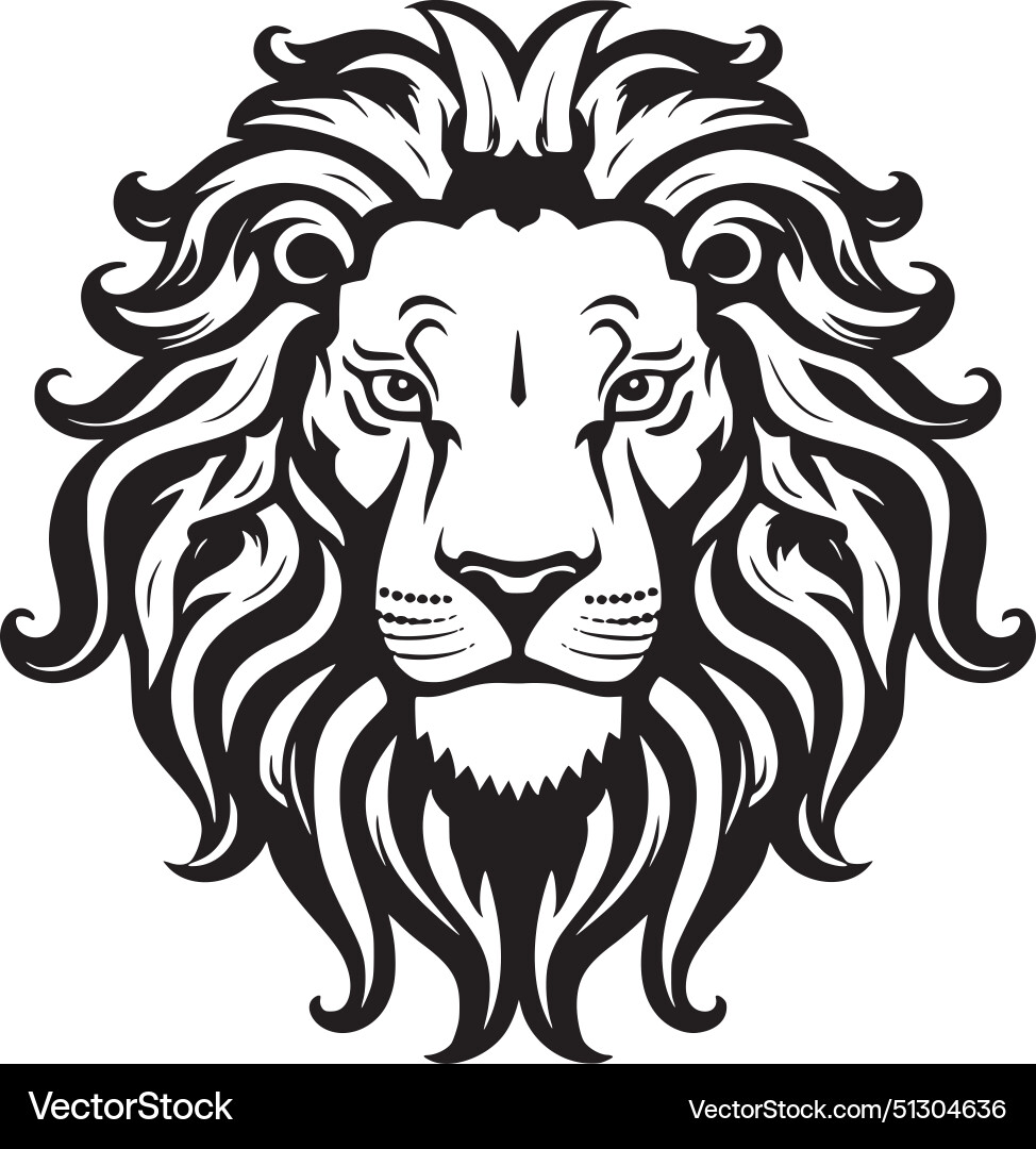 Cecil - black and white Royalty Free Vector Image