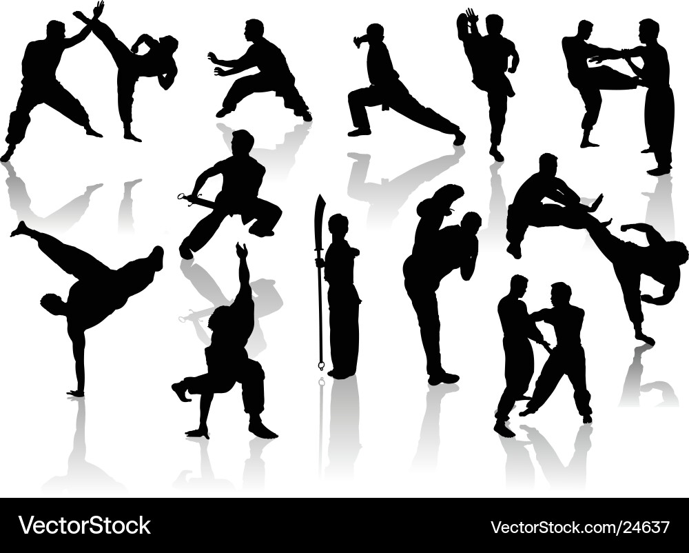 Posture Karate Vector Images (over 260)