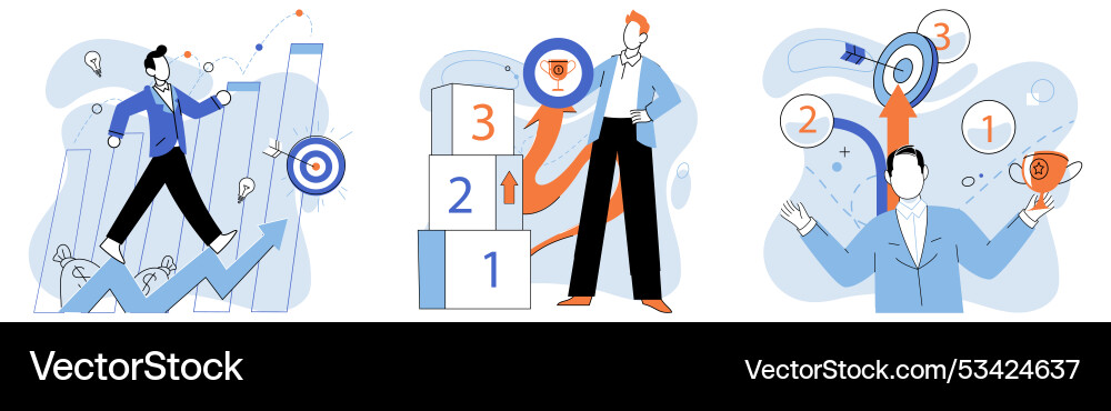 Strategic planning Royalty Free Vector Image - VectorStock