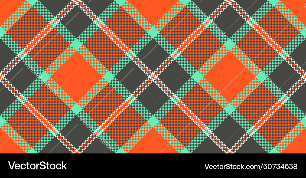 Scenery textile tartan background string plaid Vector Image