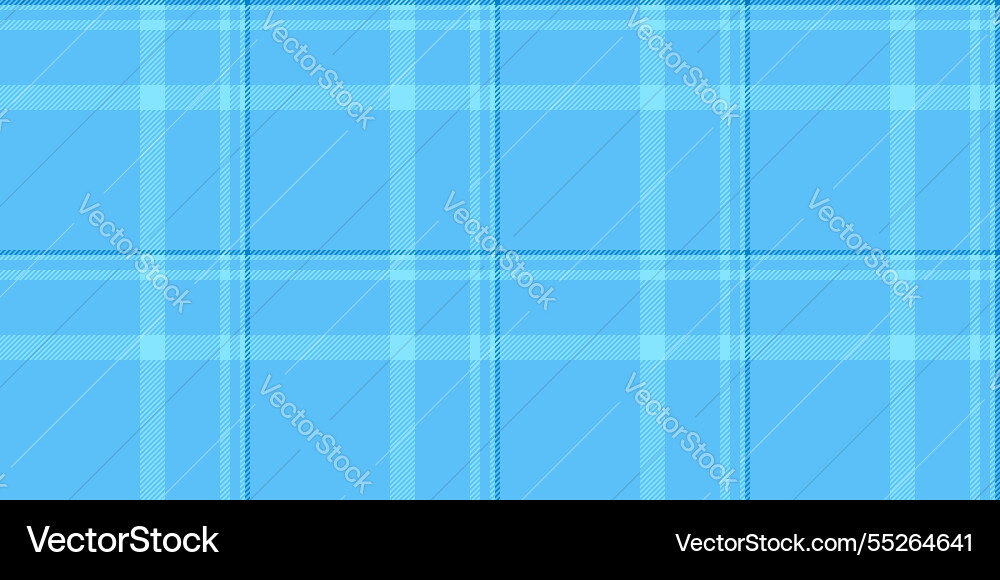 A calming pastel blue plaid pattern perfect Vector Image