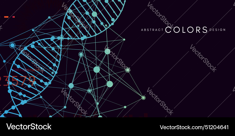 Futuristic tech style horizontal background Vector Image