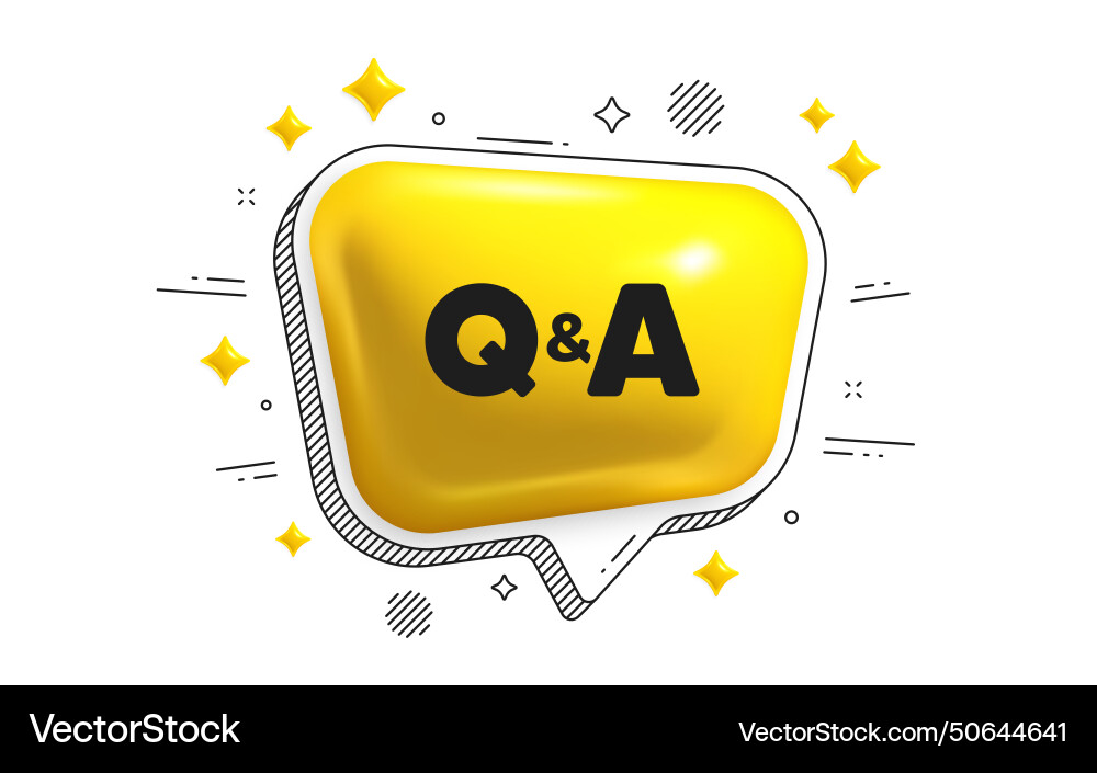Questions and answers icon answer question sign Vector Image