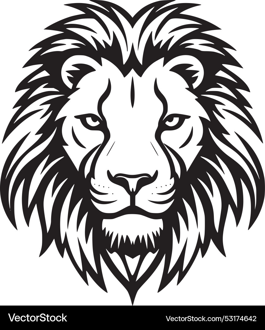 Cecil - black and white Royalty Free Vector Image