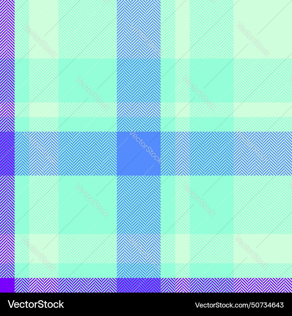 Seamless background plaid of fabric texture Vector Image