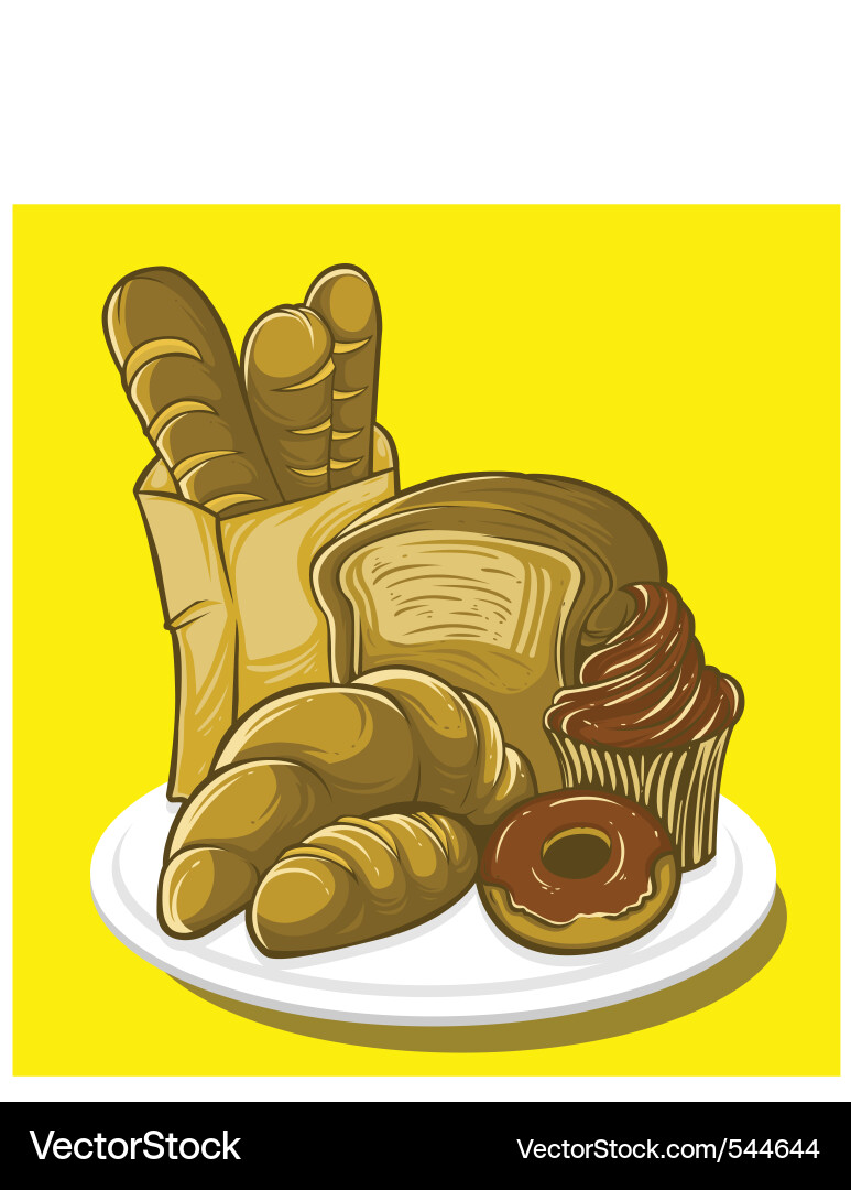 Bread Royalty Free Vector Image - VectorStock
