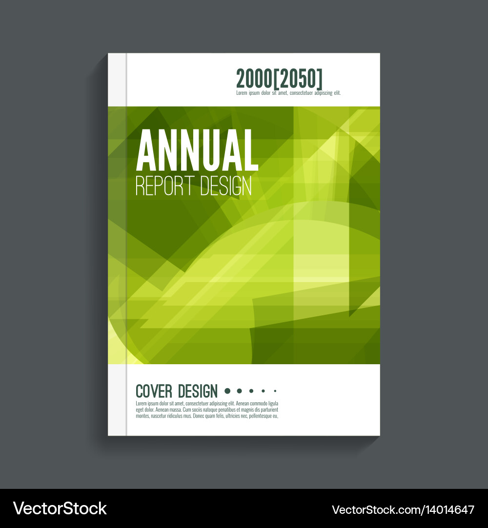 Cover for journal magazine Royalty Free Vector Image