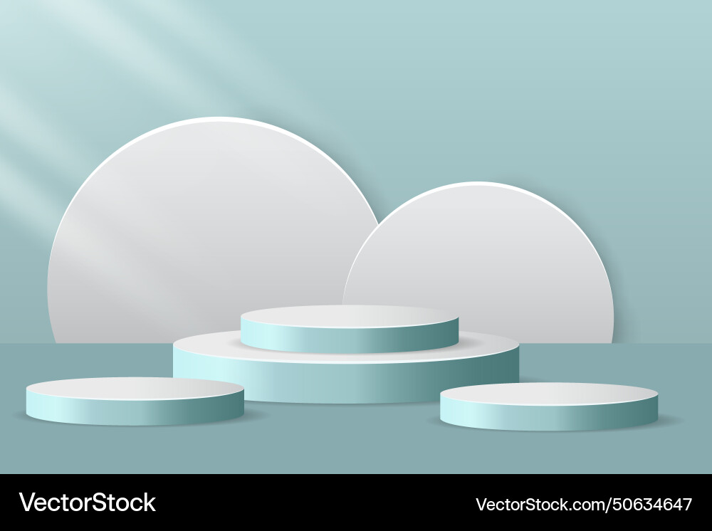 Simple podium background Royalty Free Vector Image