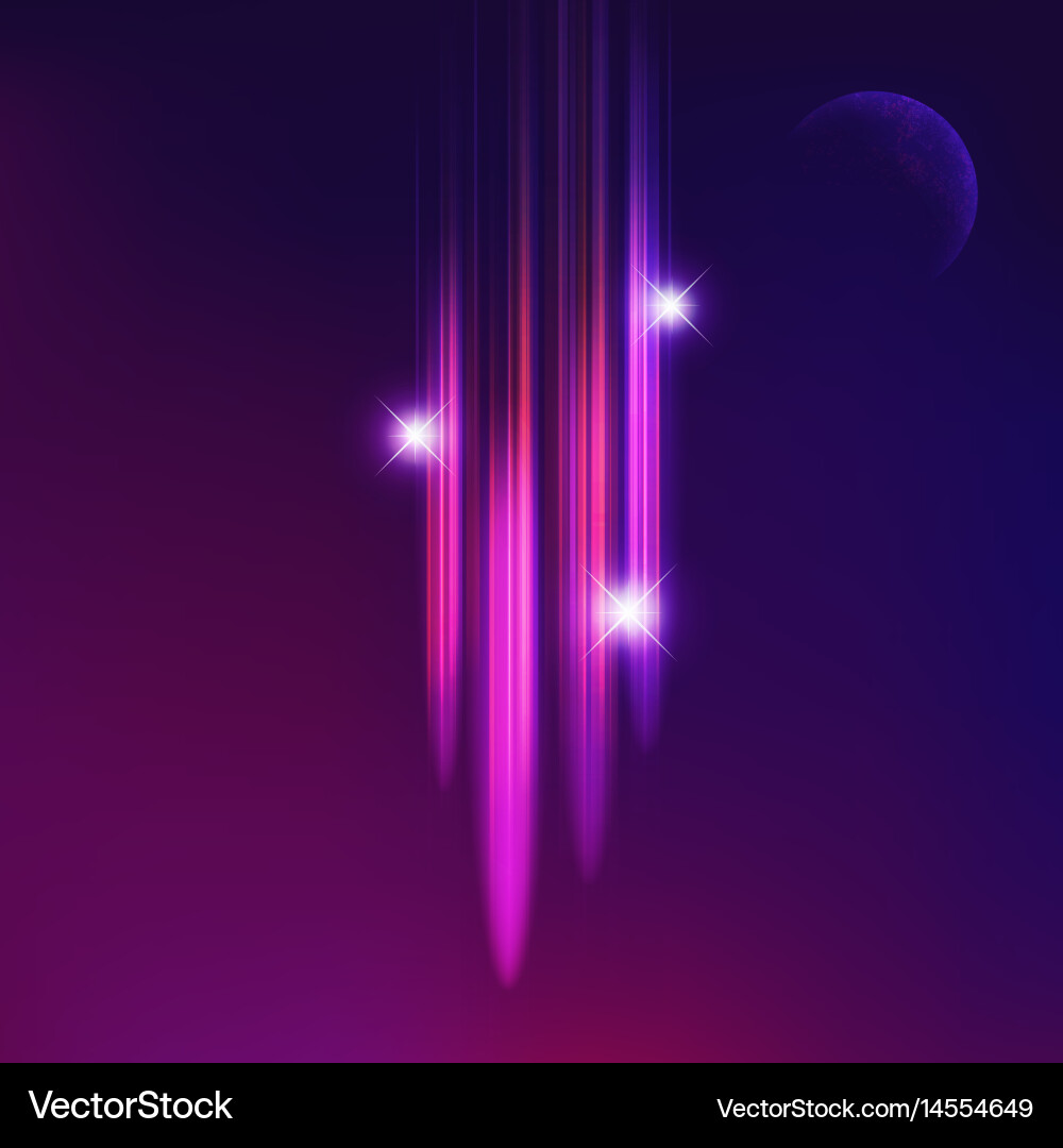 Comet Royalty Free Vector Image - VectorStock