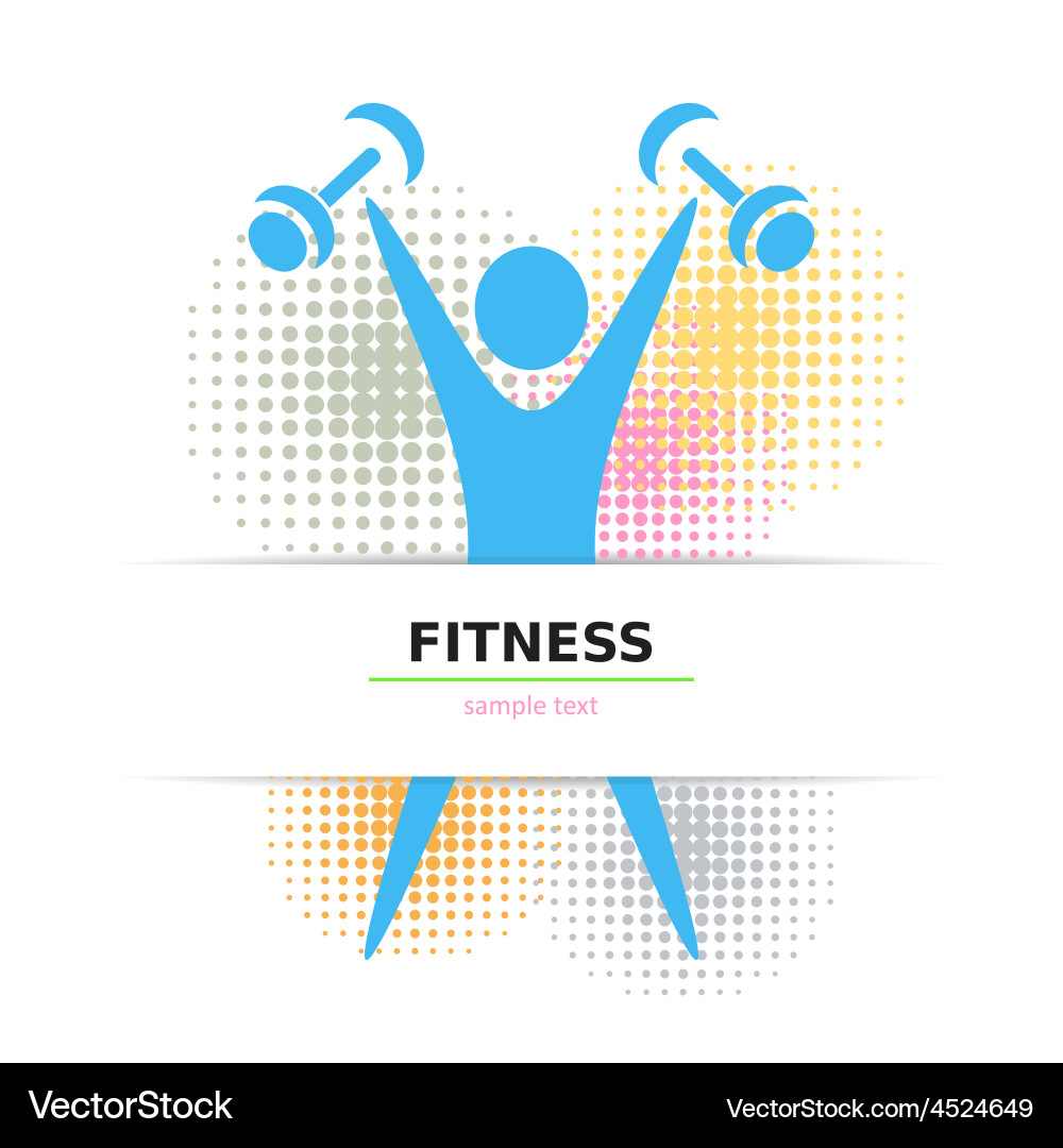 Exercising figure Royalty Free Vector Image - VectorStock