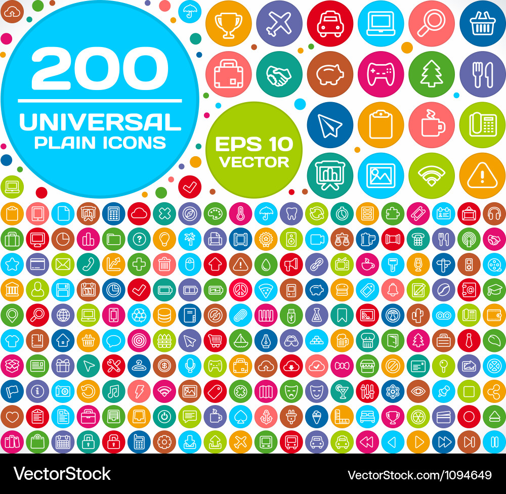 Plain Icon Vector Images (over 23,000)