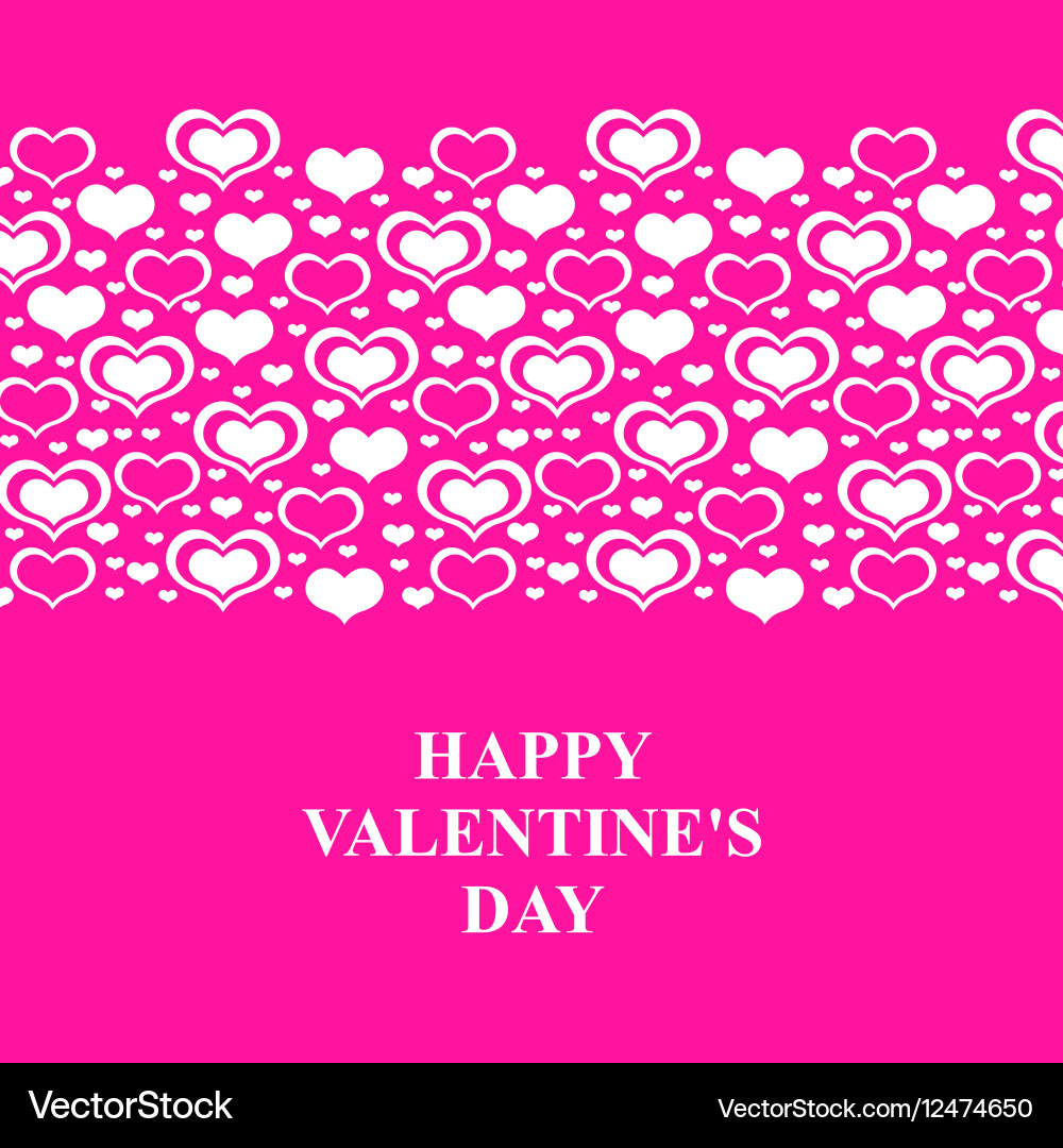 Valentine's Day Card Royalty Free Vector Image