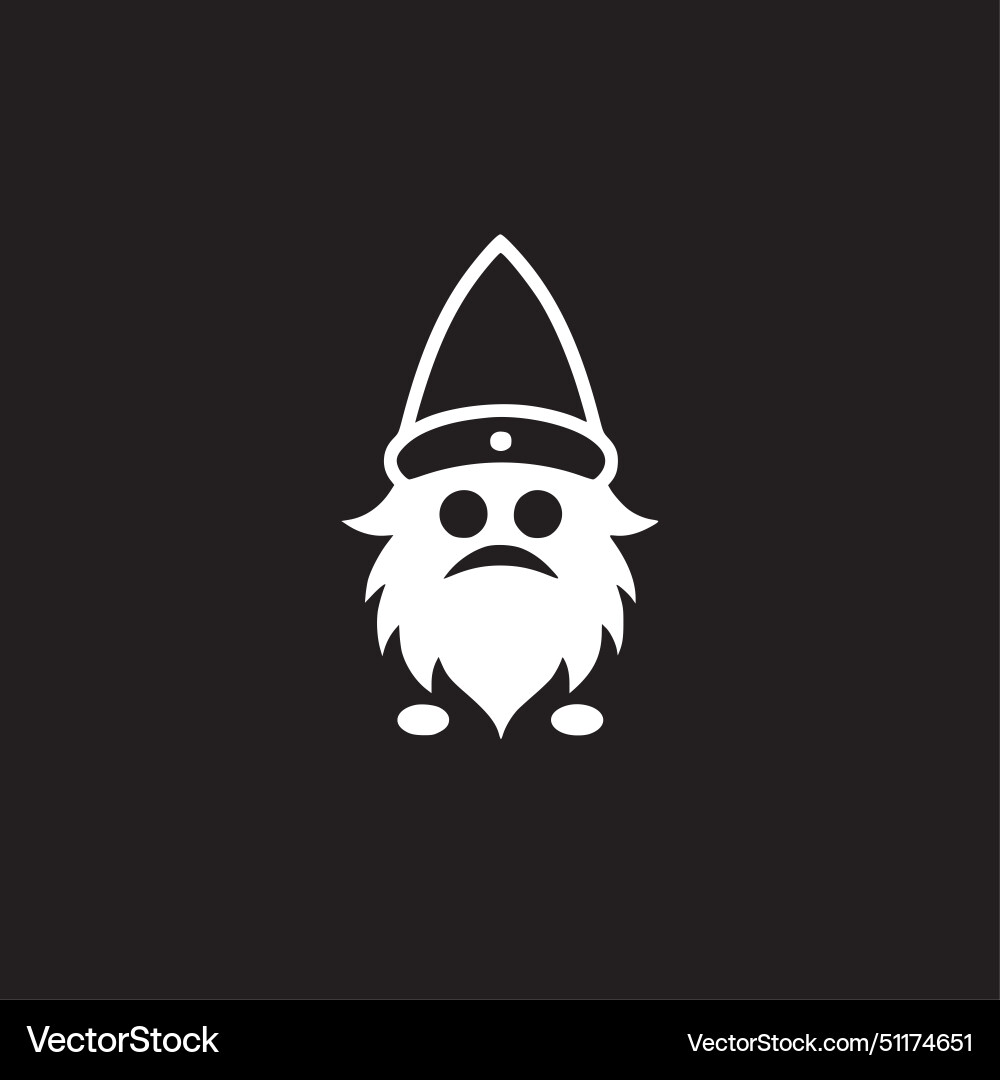 Gnome - high quality logo - ideal for t-shirt Vector Image