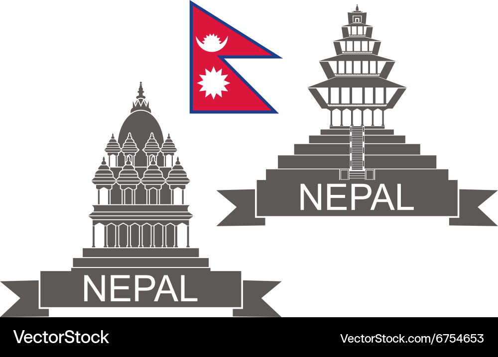Nepal Royalty Free Vector Image - VectorStock