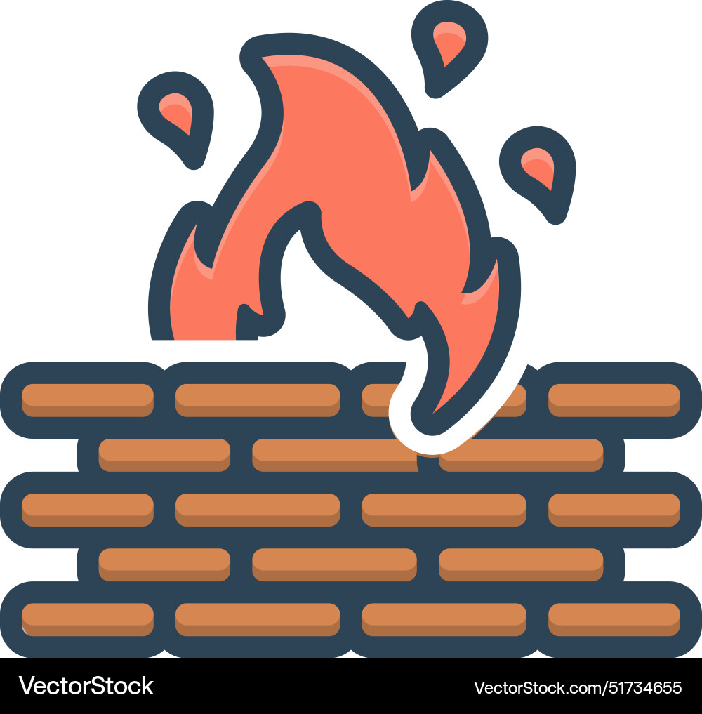 Firewall Royalty Free Vector Image - VectorStock
