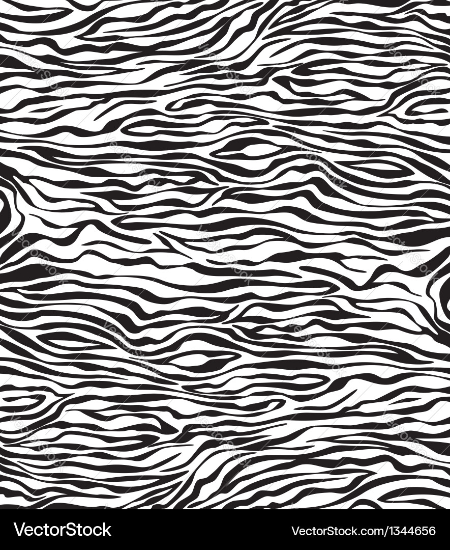 Abstract skin texture of zebra Royalty Free Vector Image