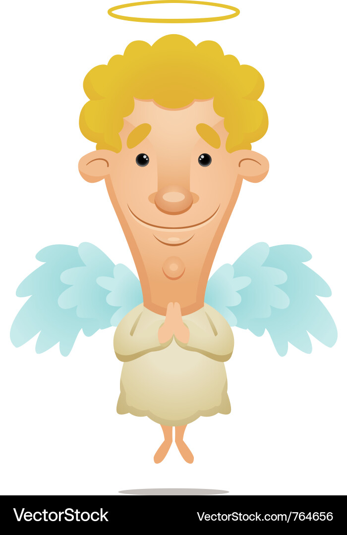 Engel Lizenzfreies Vektorbild - VectorStock