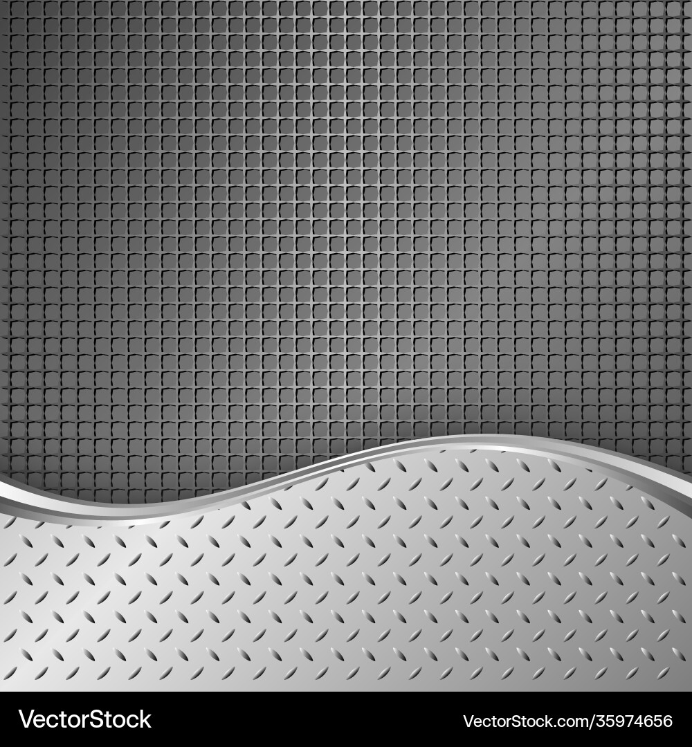 Metal background Royalty Free Vector Image - VectorStock