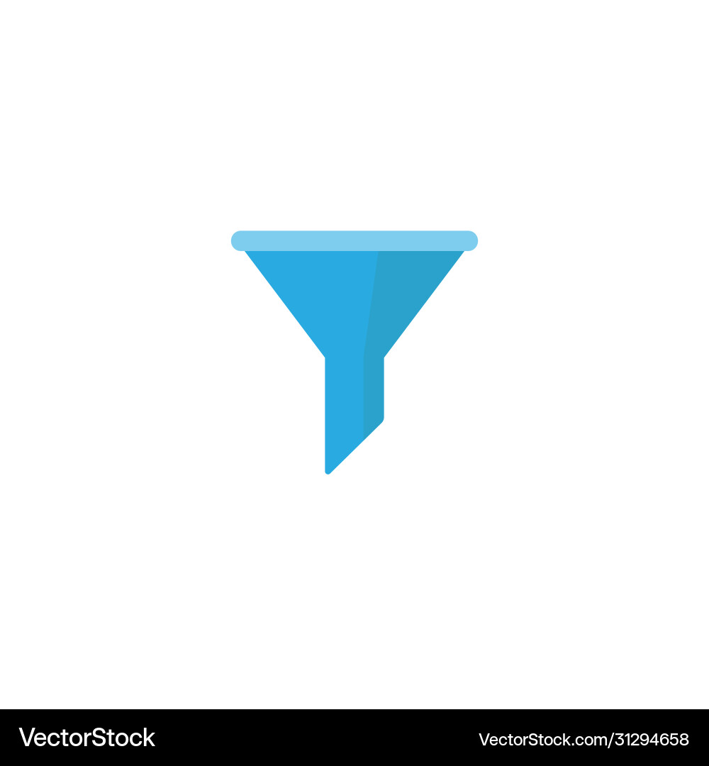Blue Funnel Icon