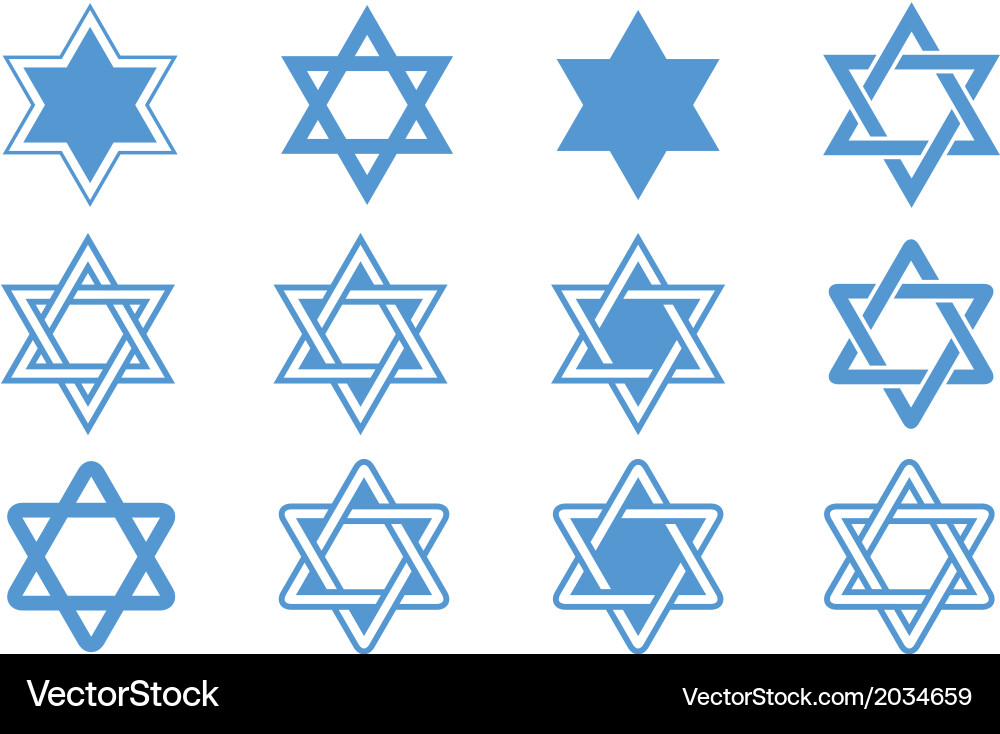 Jewish Symbols Hope Vector Images (over 460)