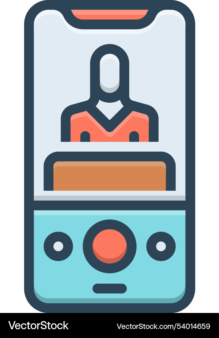 Video call Royalty Free Vector Image - VectorStock