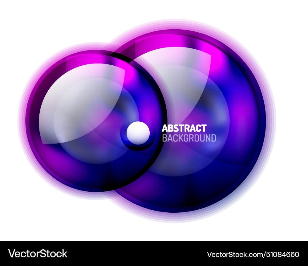 A purple and blue circle with white Royalty Free Vector