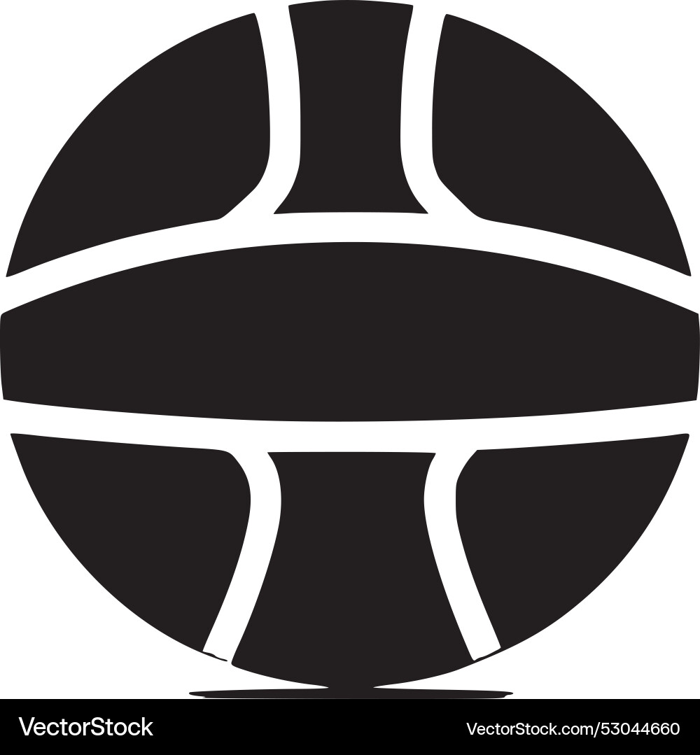 Basketball - high quality logo - ideal for Vector Image