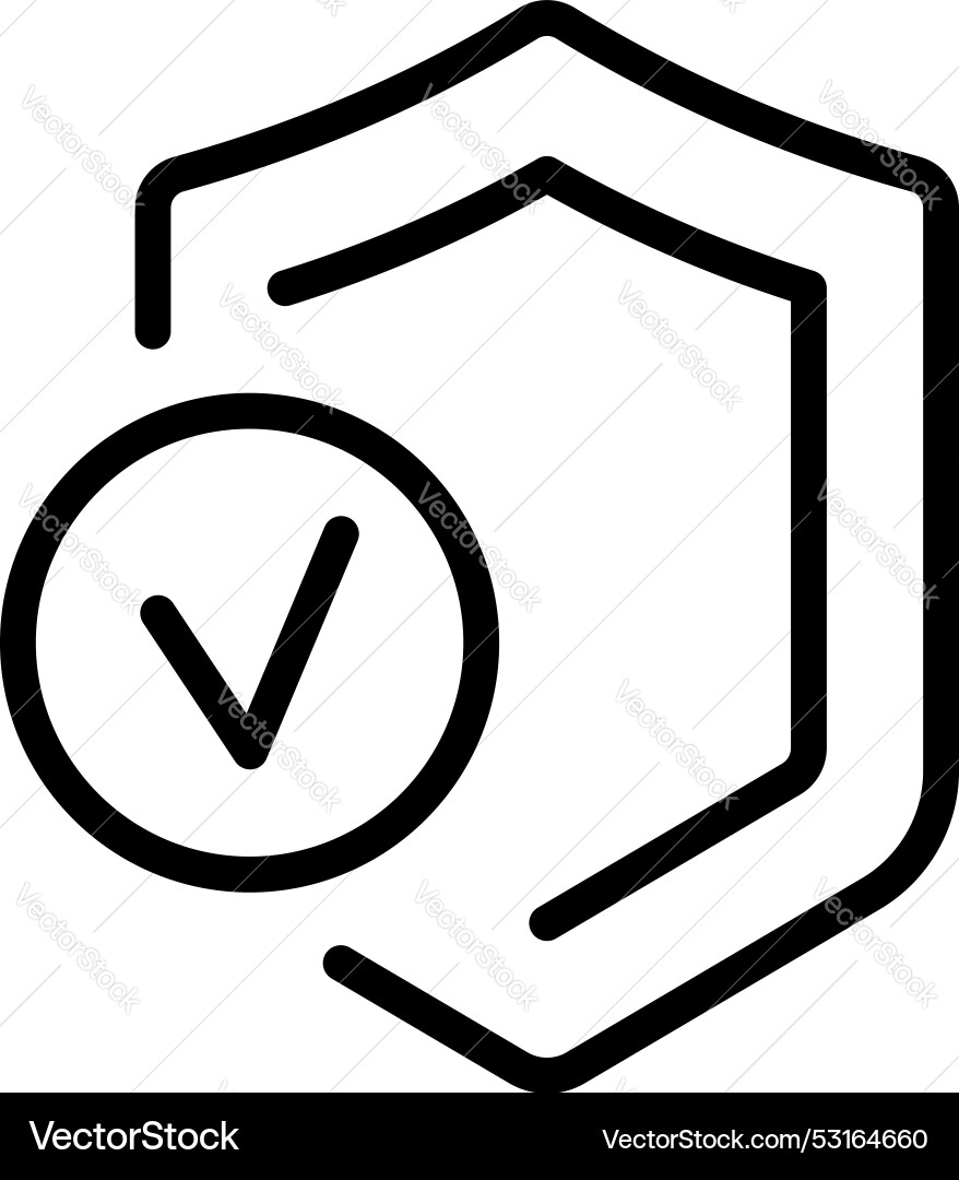 Immune from flu germ icon virus protection Vector Image