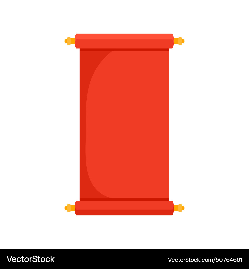 Chinese ornamental scroll Royalty Free Vector Image