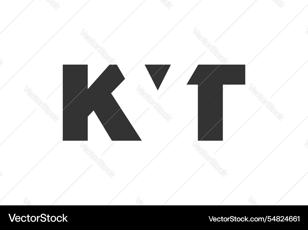 Kyt logo design initial letter k y t kühn schriftart